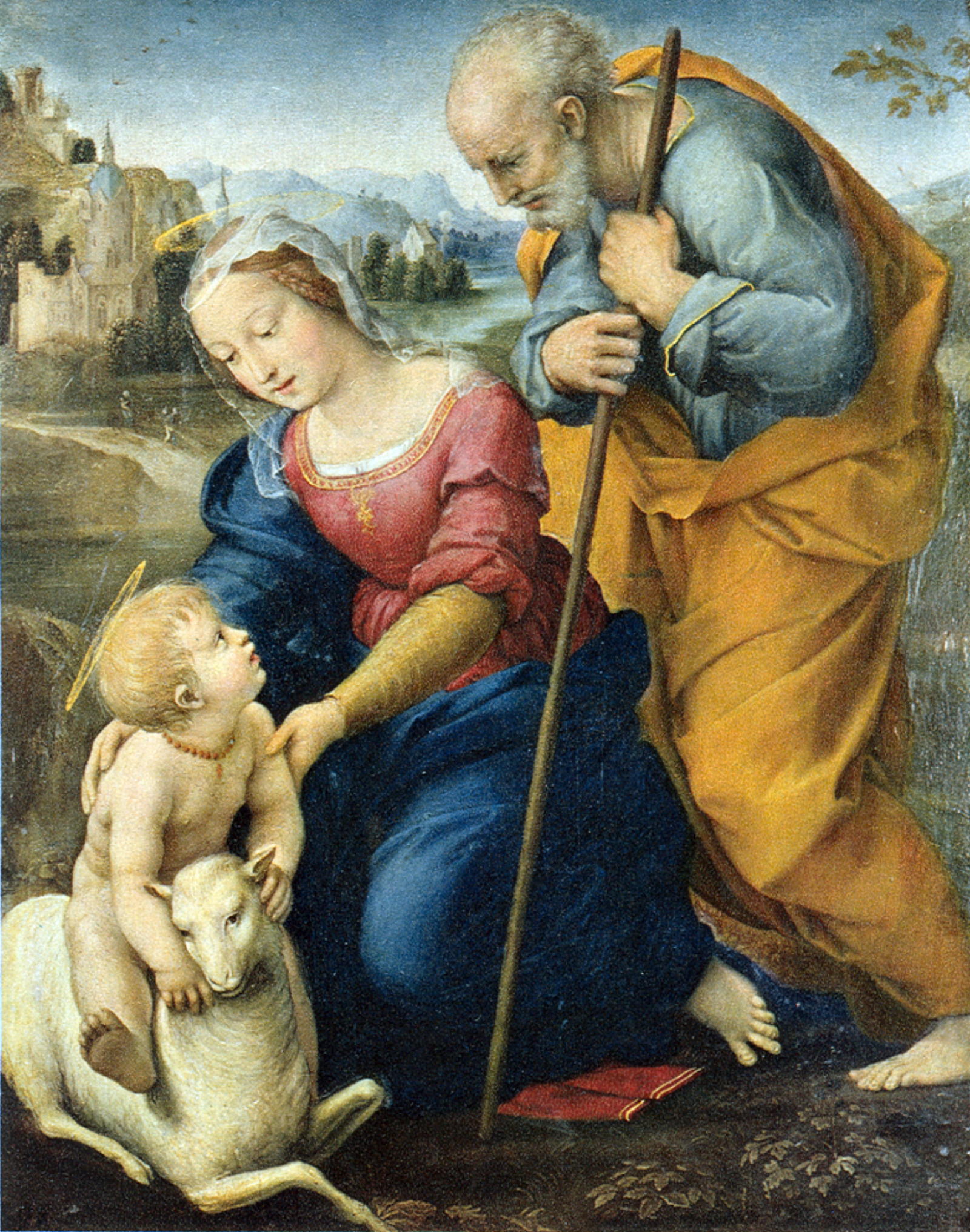 Fájl:Raphael Holy Family with the Lamb.jpg – Wikipédia